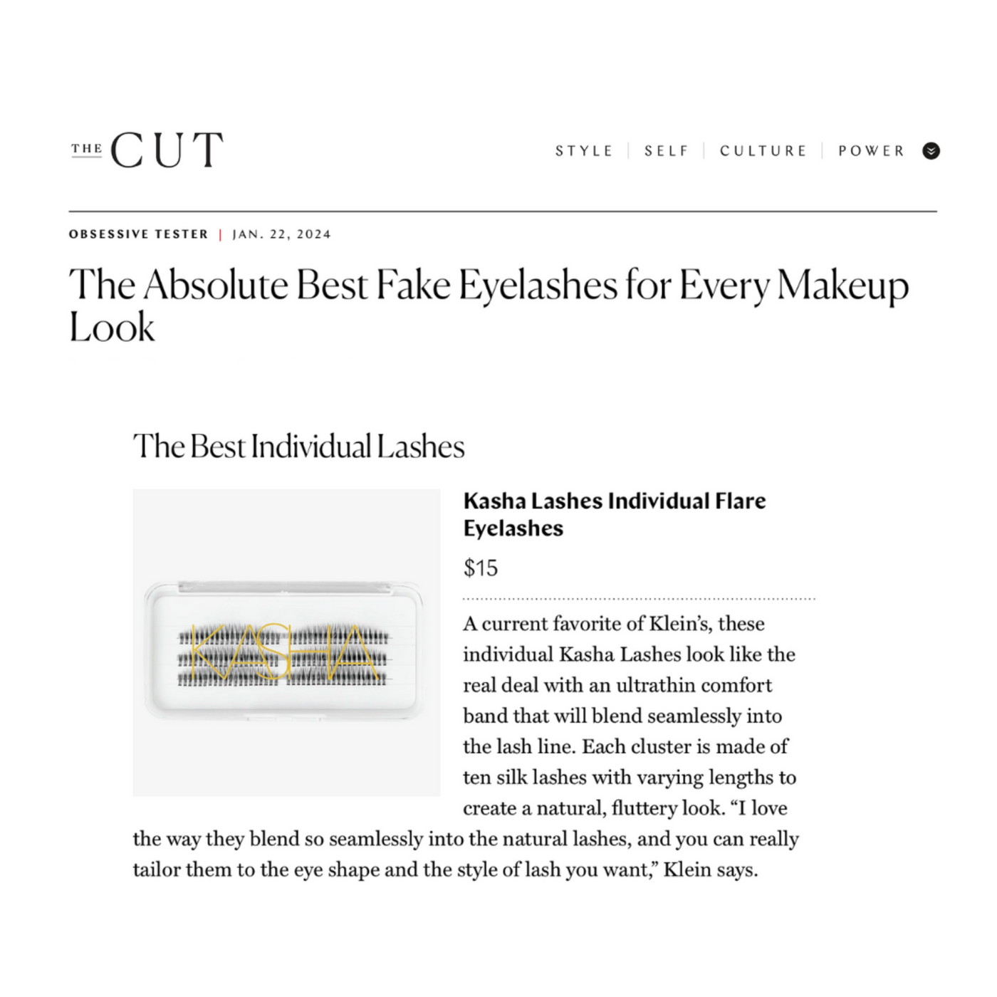 Individual Flare Synthetic Silk Lashes for Ultimate Customization